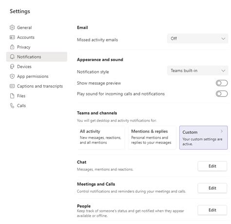 Customizing Your Notification Settings In Microsoft Teams 365ninjacat