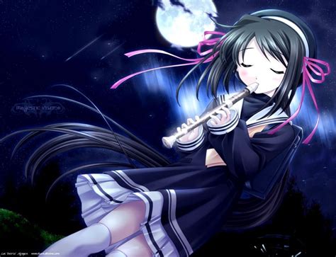 Anime Moon Girl Wallpapers Wallpaper Cave