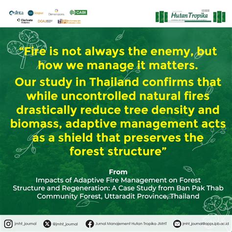 Jurnal Manajemen Hutan Tropika Jmht