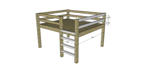 Building A Queen Size Loft Bed At Julian Smith Blog