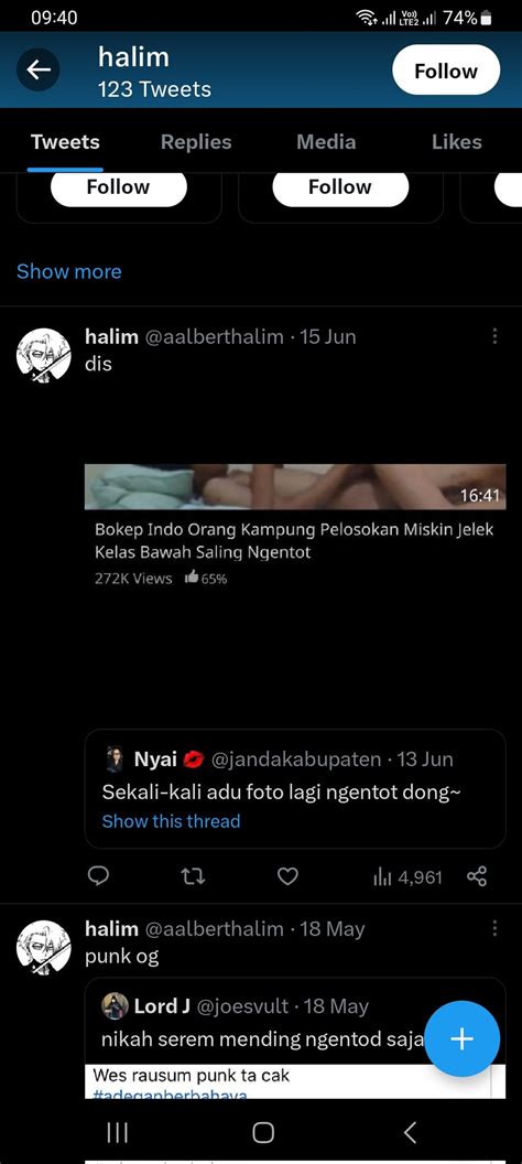 Bang Barbar on Twitter: "@aalberthalim @jiioouu @SRF_saiya @pandji NGOCOK TEROS LU BOCIL BIADAB ...
