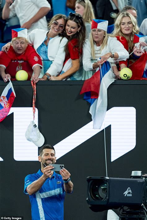 Novak Djokovic Warns Drunk Australian Open Fans Are Over Stepping The