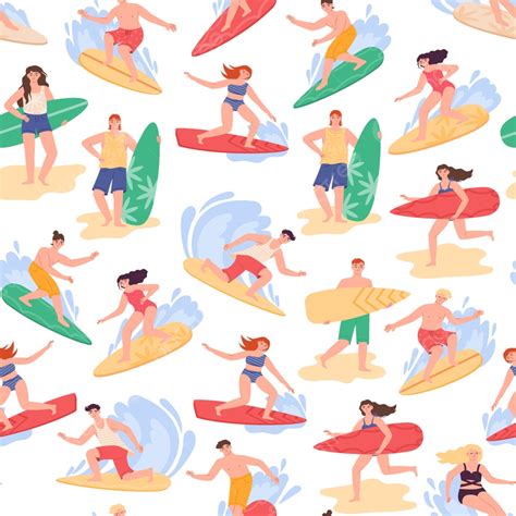 Surf Pattern Background Surf Pattern Hawaii Background Image For