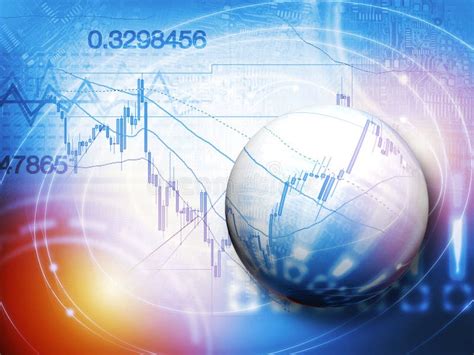 Forex Trading Technical Analysis Concept Stock Illustration Illustration Of Money Data 109099245