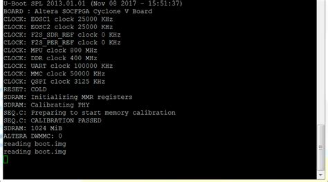 DE10 Nano Fails To Boot From SD Boot RocketBoards Forum