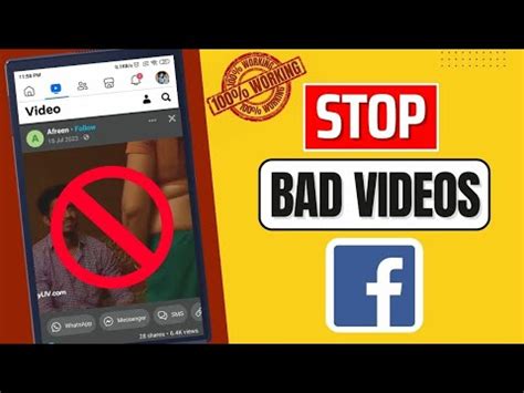 How To Stop Adult Videos On Facebook Block Bad Video From Facebook Feed YouTube