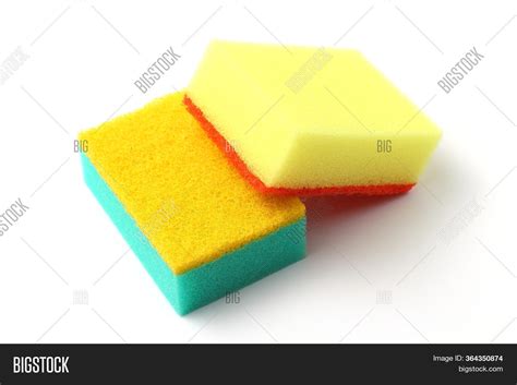 Two Kitchen Sponges Image And Photo Free Trial Bigstock