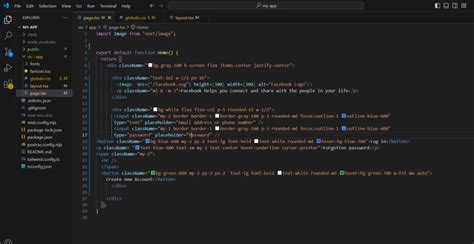 Hamza Shafi On Linkedin Webdevelopment Nextjs Tailwandcss React Facebookclone Efroteach