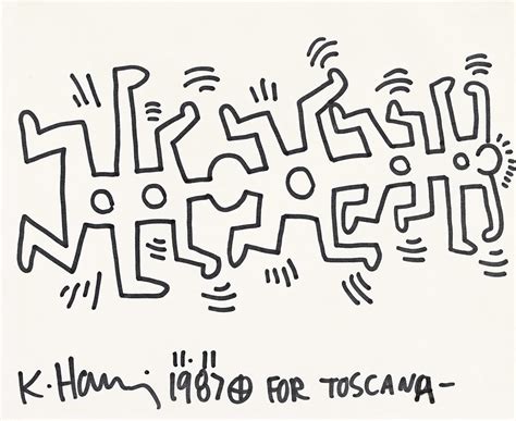 Keith Haring Dancing Figures Name Three Dancing Figures By Keith