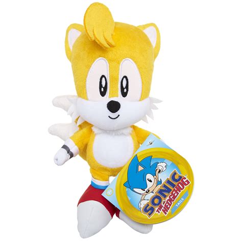 Sonic Plush Toy 7 Inch Tails Based On Sonic Mania