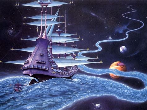Rodney Matthews Modern Surrealism Surreal Art 70s Sci Fi Art