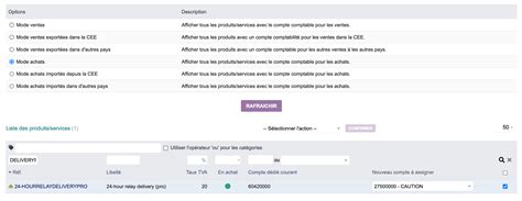 Bug Accounting Product Configuration Massaction Issue · Issue 23593