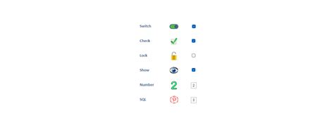 ms access stylish checkboxes