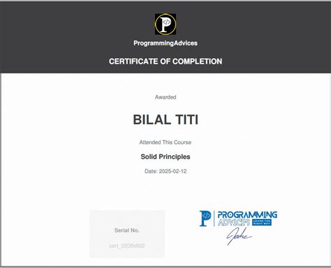Bilal Altiti On Linkedin Solidprinciples Oop Designpatterns Dependencyinjection Learning