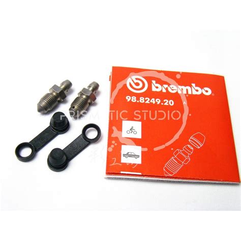 Original Brembo Brake Bleeder Valve Screw Brembo Dust Cover