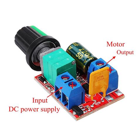 5amp Pwm Dc Motor Speed Controller