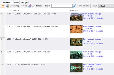 Raw Image File Support In Sql Image Viewer Yohz Software Development Blog
