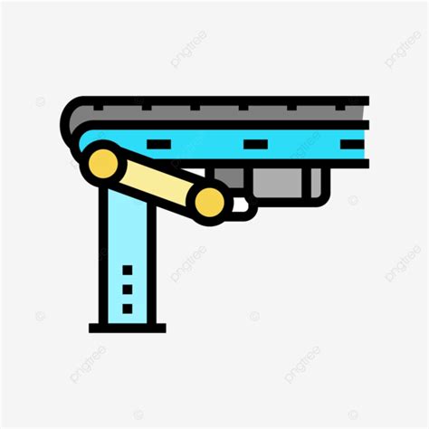 컨베이어 벨트 컬러 아이콘 매체 신 가방 상징 Png 일러스트 및 벡터 에 대한 무료 다운로드 Pngtree