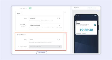 Push Notifications Android Dismiss Button Support Webengage