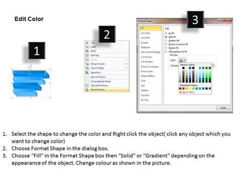 4 Staged Layered Process Flow Diagram Ppt Business Plan PowerPoint Template