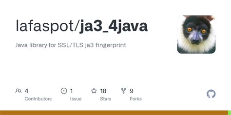 Github Lafaspotja34java Java Library For Ssltls Ja3 Fingerprint