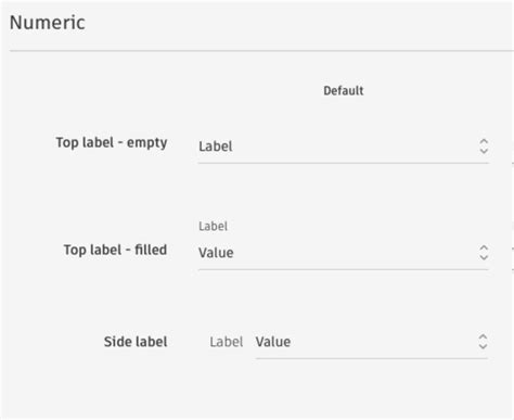 Intent To Implement Numeric Input Component · Issue 1855 · Autodesk