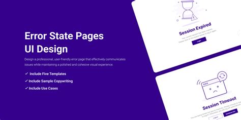 Error Pages Illustration Figma