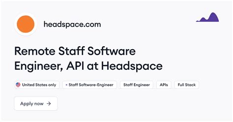 Headspace Hiring Staff Software Engineer Api • Remote Work From Home