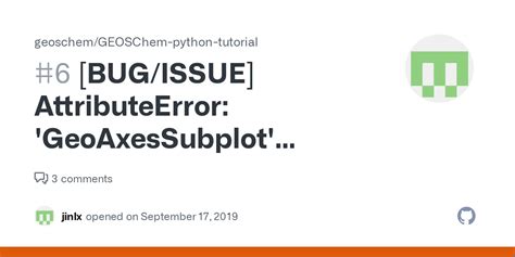 Bug Issue Attributeerror Geoaxessubplot Object Has No Attribute Hold Issue