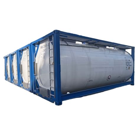 20ft 26cbm Glycols Alcohol Methanol Iso Tank Container With Heating System Tank Container And