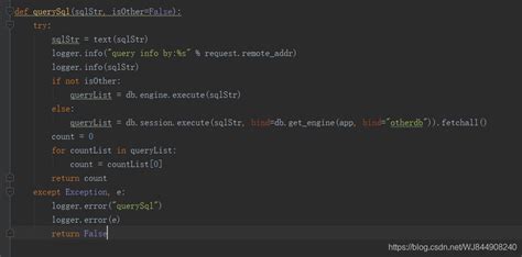 Flask利用sqlalchemy框架如何操作两个或者多个mysql的数据库database Flask Sqlchemy配置多个mysql