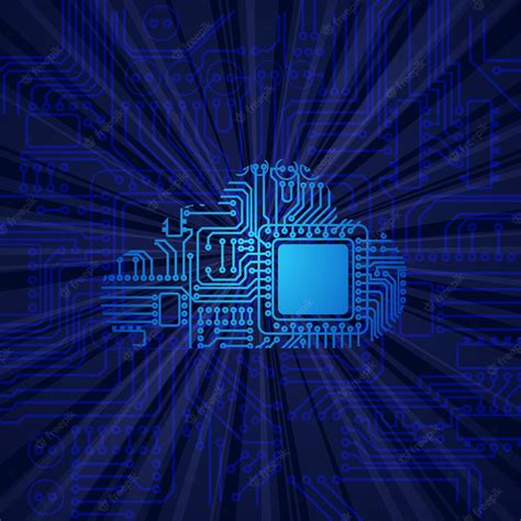 Premium Vector Digital Cloud Security Pattern