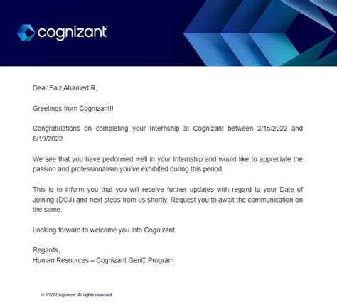 Faiz Ahamed R On Linkedin Internship