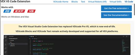 国内有人使用vscode来进行VEX编程吗 软件交流 V VEX 中文官方论坛 国内有人使用vscode来进行VEX编程吗 软件交流 V VEX 中文官方论坛