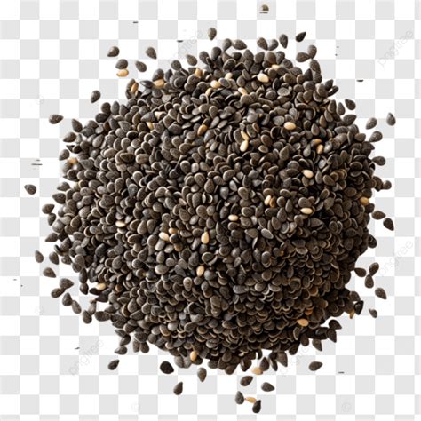 투명한 배경에 격리된 세라믹 그릇에 있는 치아 씨앗 아침 간식 재료 Png 일러스트 및 이미지 에 대한 무료 다운로드 Pngtree