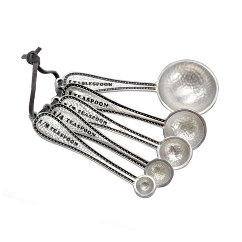 Classic Metal Measuring Spoons Made In Usa Madeinusaforever