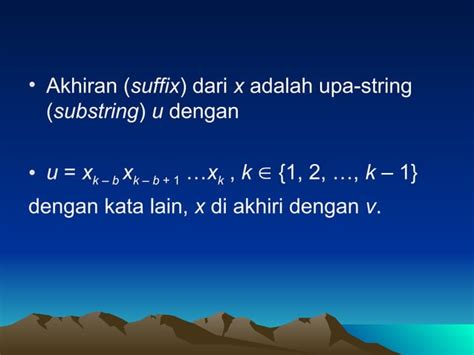 String Matching Ingormatika Kelas Xippt