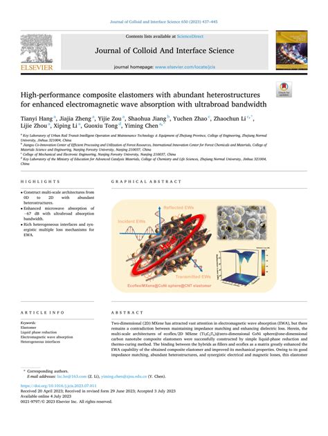 Pdf High Performance Composite Elastomers With Abundant Heterostructures For Enhanced