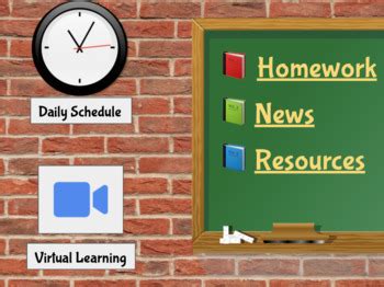 Bitmoji Virtual Classroom Template By Matt Bergman TpT