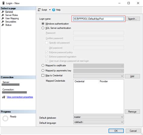C Login Failed For User Iis Apppool Asp Net V Stack Overflow