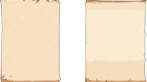 Vintage Blank Papyrus Paper Scroll For Ancient Documents Premium Ai