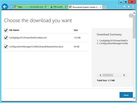 how to fix “warning an update to the system center 2012 configuration