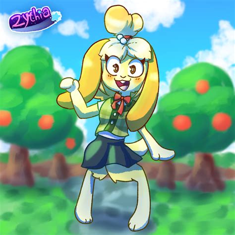 Isabelle Bunny By Zythia On Newgrounds