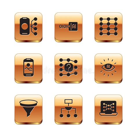 Set Neural Network Funnel Filter Algorithm Mobile Phone And Binary