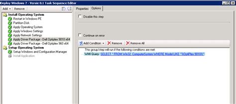 Sccm Wmi Query To Check For Ip Default Gateway For Osd Server Fault