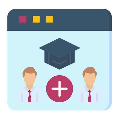 Premium Vector Join Class Flat Illustration