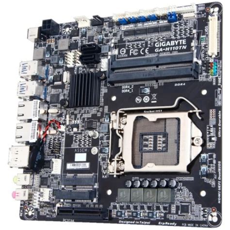 Материнская плата GIGABYTE GA-H110TN (LGA1151, Mini-ITX) — купить в ...