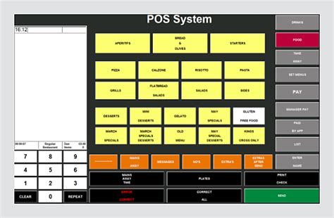 POS System Design Principles Examples For Retail Restaurants