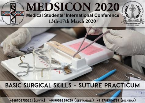 Basic Surgical Skills Workshop Suture Practicum Medsicon