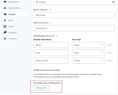 Gravity Forms To Airtable Documentation
